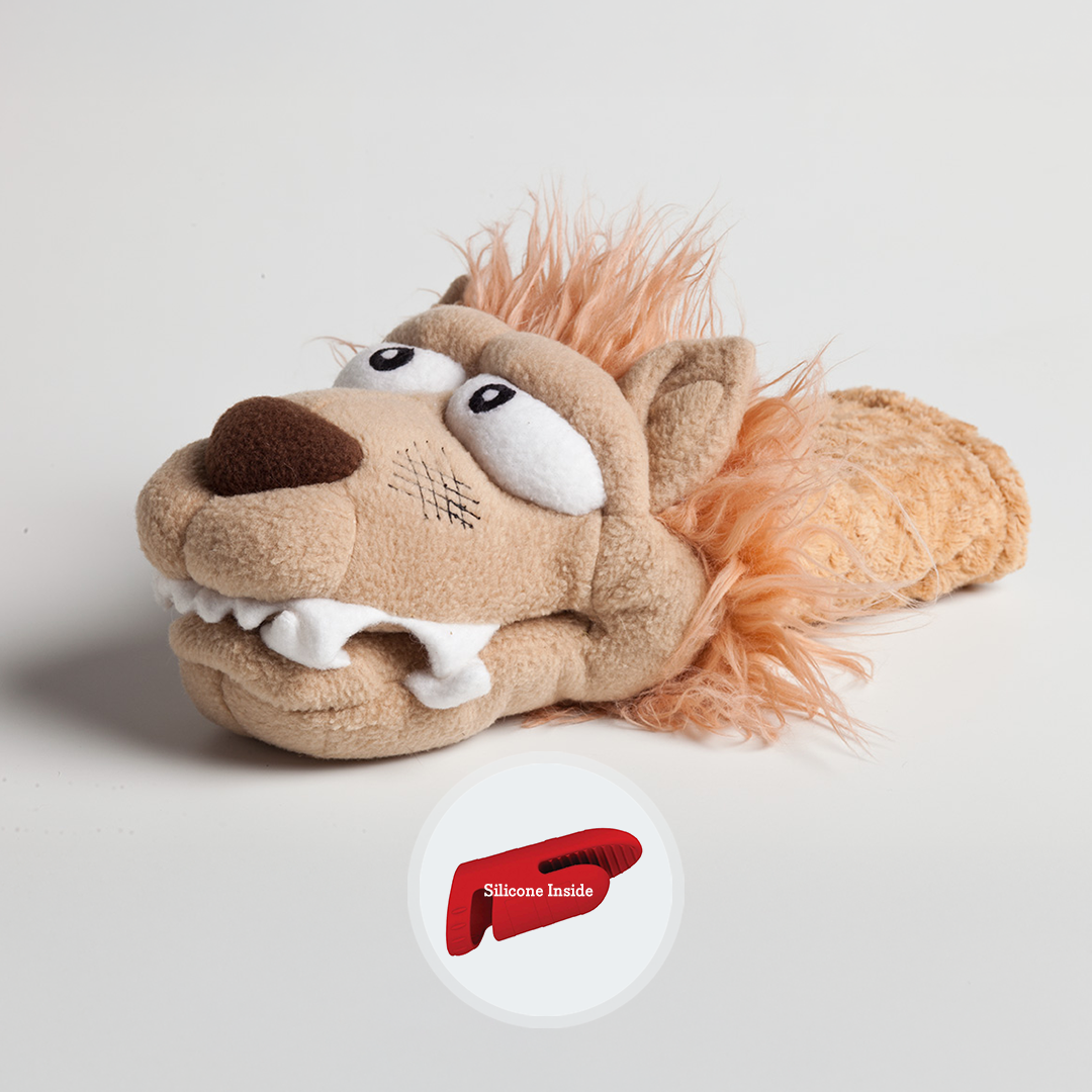 NeverBite™ Fritz The Lion - Bite-Proof Interactive Dog Toy Puppet from ...